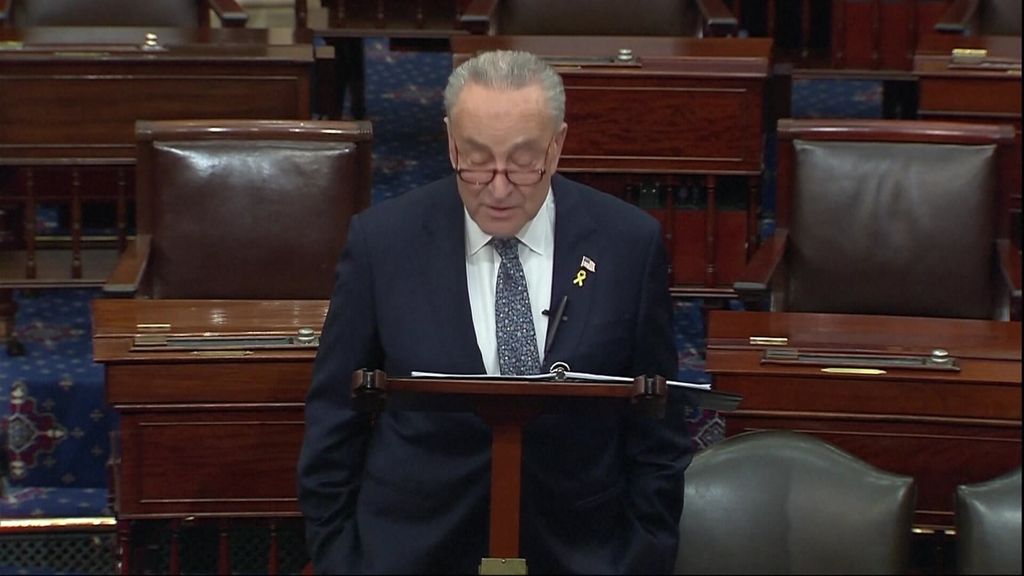 Leader of US Senate criticises Israel's Benjamin Netanyahu - ABC News