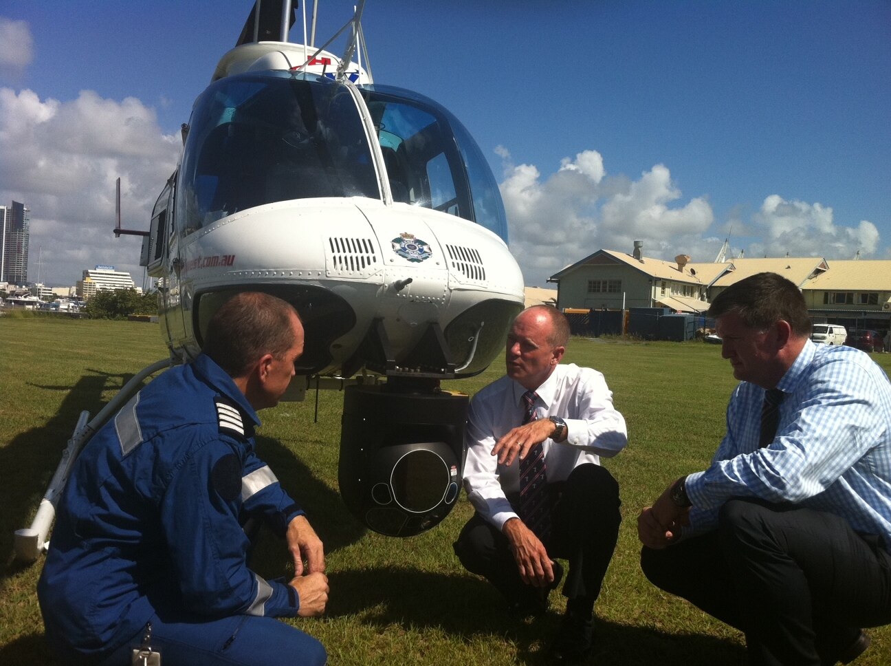 Police chopper takes off without night vision - ABC News