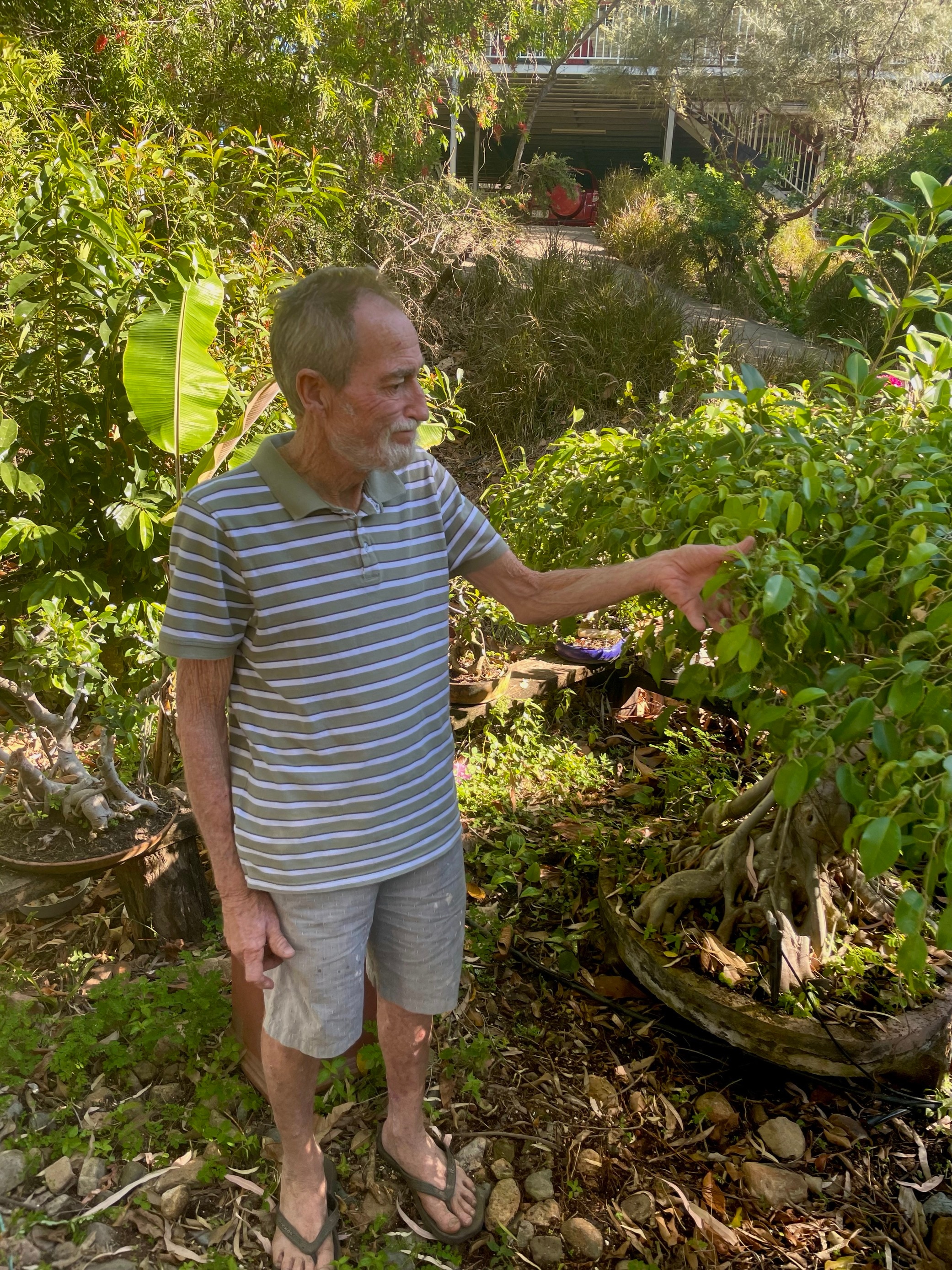 Queensland gardener Phil Murray steps away from the mic after 36 years ...