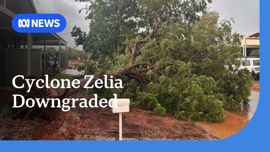 Tropical Cyclone Zelia downgraded to category one system - ABC News