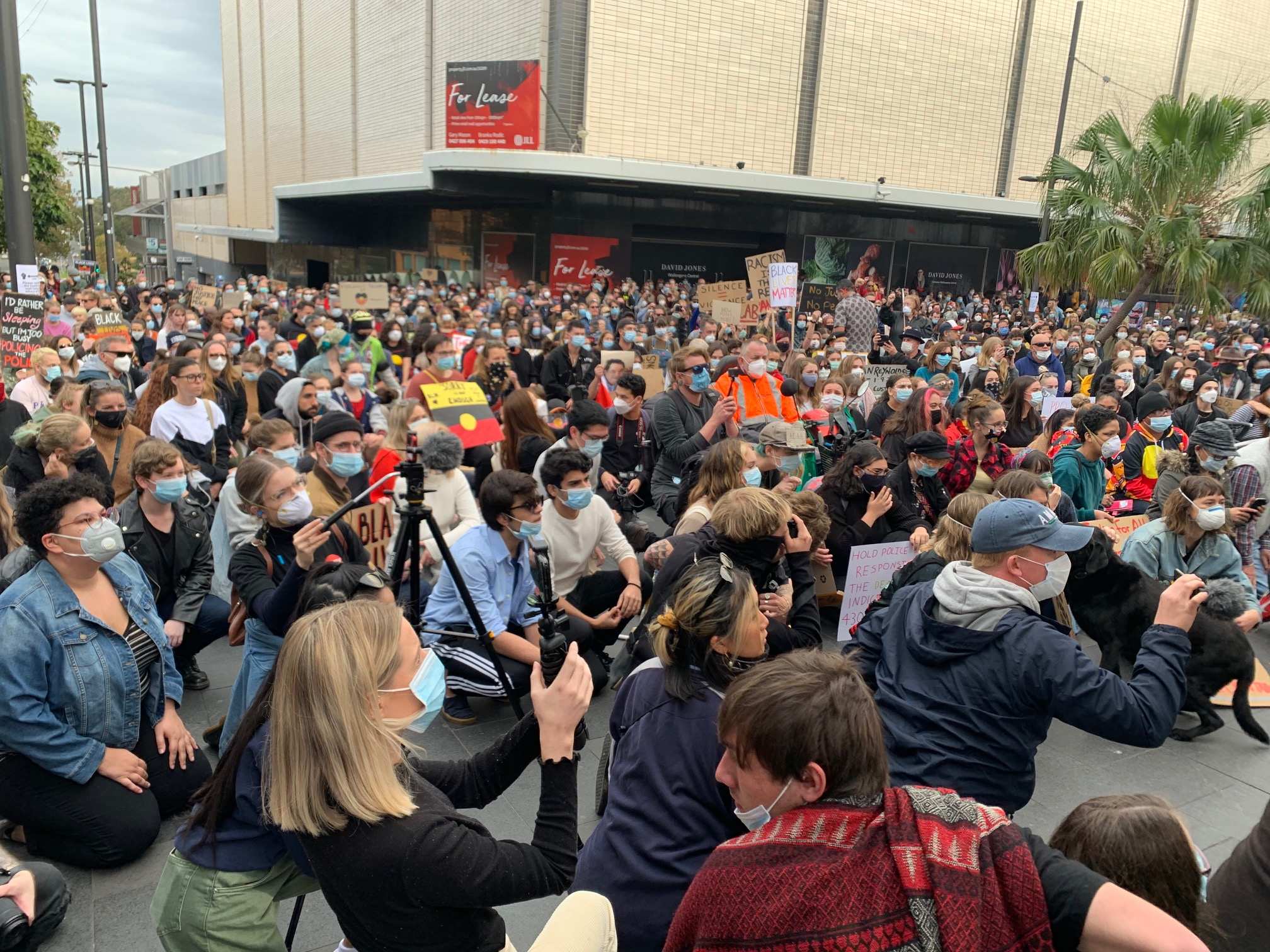 Black Lives Matter protesters urge people to continue conversation ...