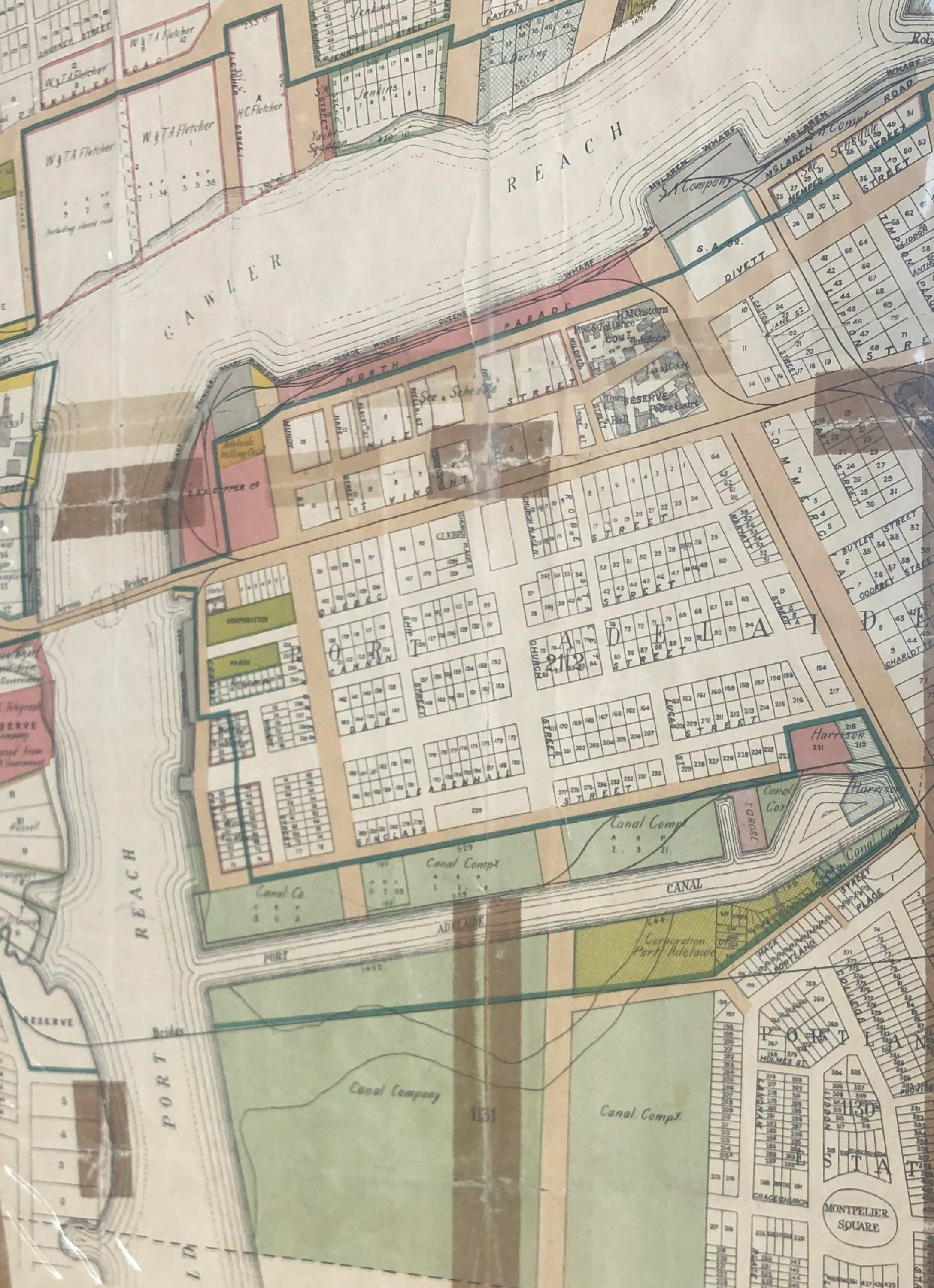 Was there ever going to be a canal on Port Road and is that why it is ...