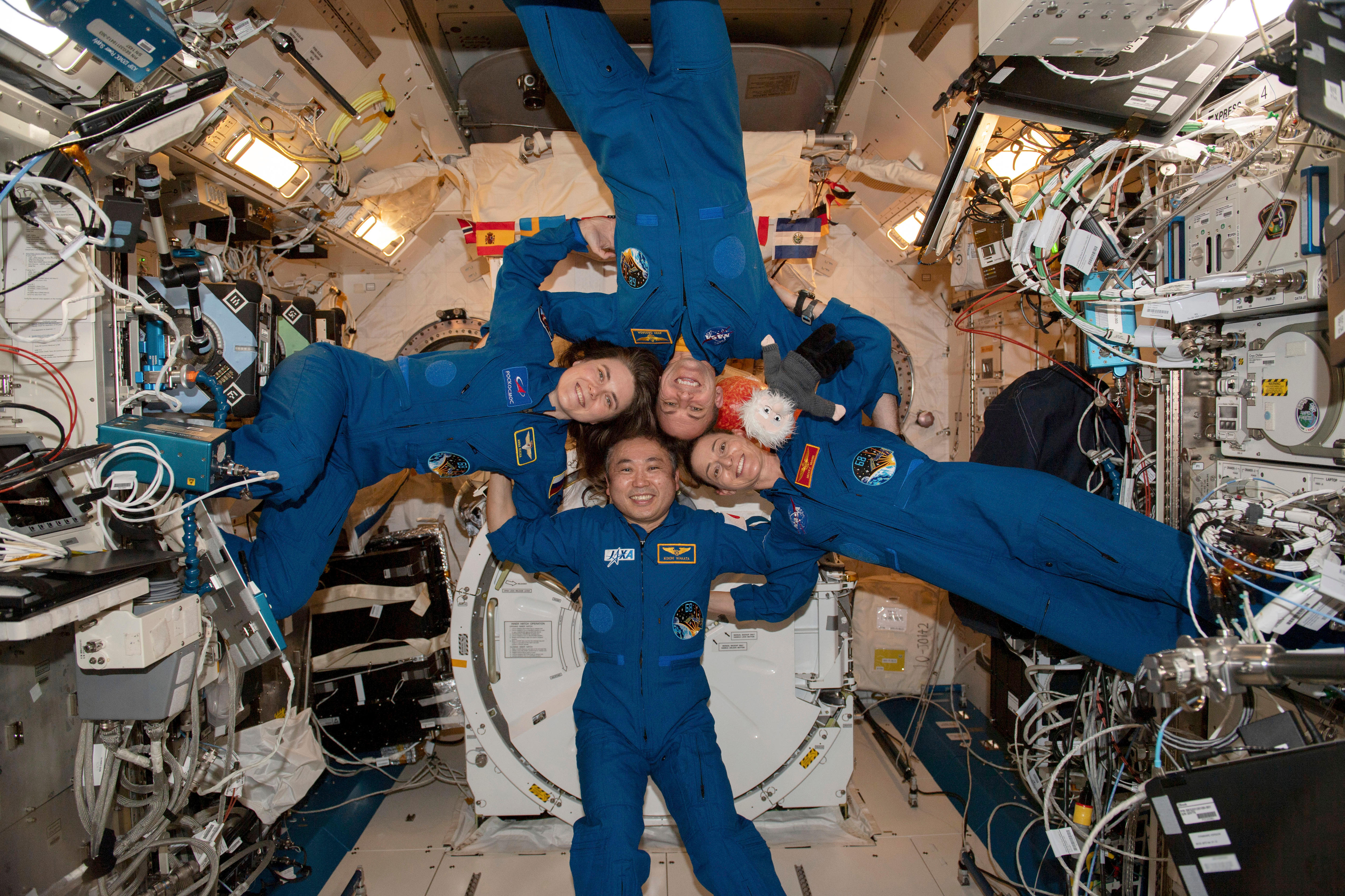 Four astronauts fly SpaceX back home, ending five-months on space ...