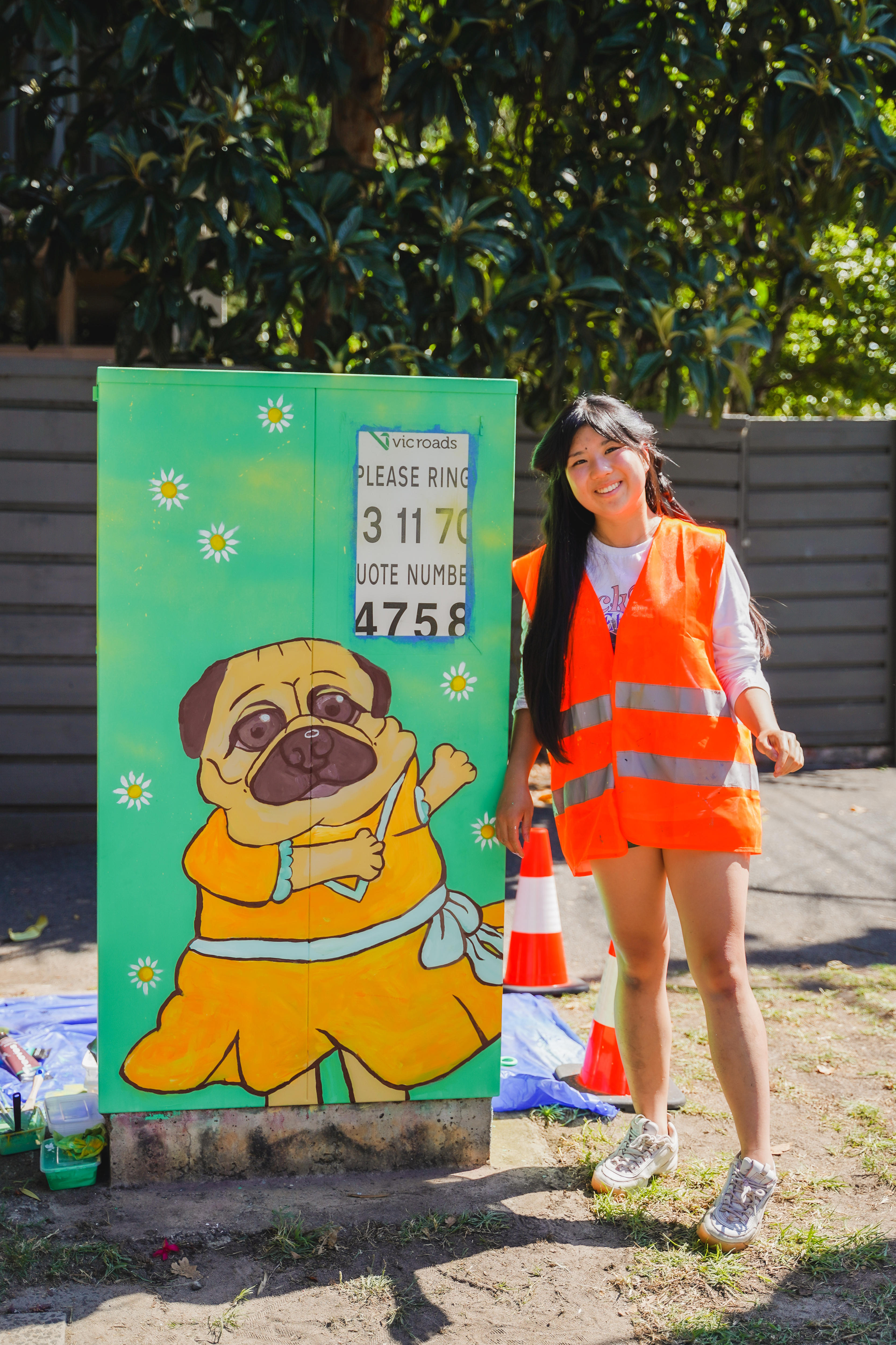 Art empowered Wendy to find her voice. It all started when her dog Lulu ...