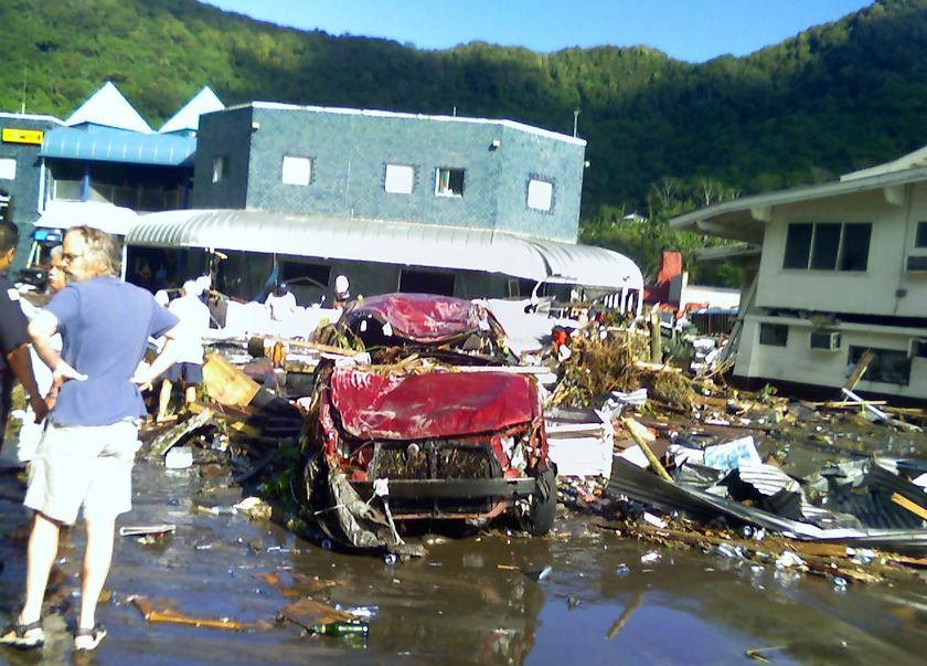 'It's just flattened': Samoans reel after tsunami impact - ABC News