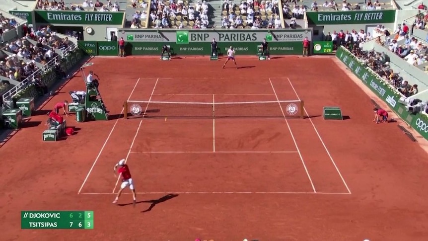 Novak Djokovic beats Stefanos Tsitsipas in French Open final, wins 19th ... Novak Djokovic beats Stefanos Tsitsipas in French Open final, wins 19th ...