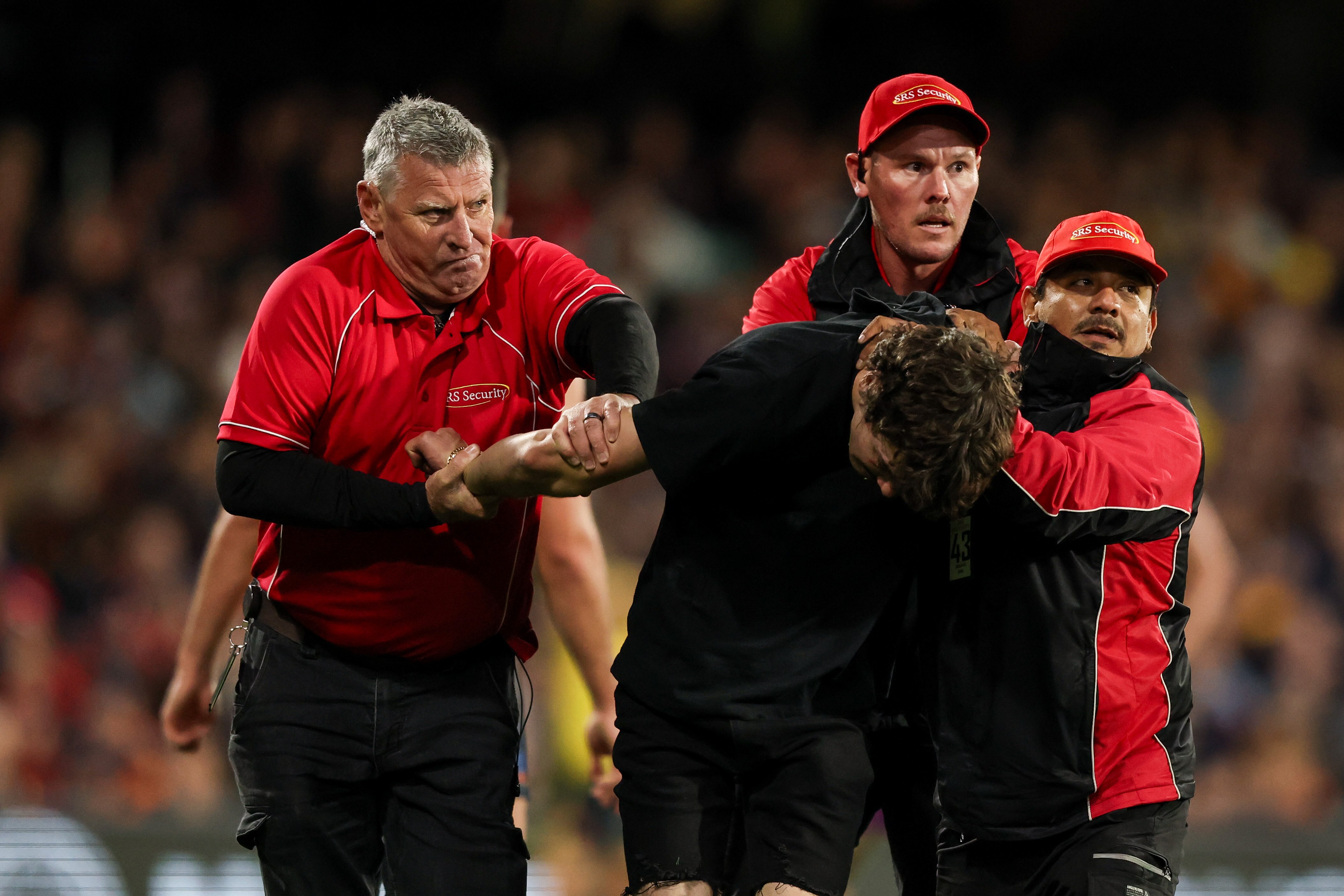 AFL coaches slam Adelaide Oval pitch invader amid player safety ...
