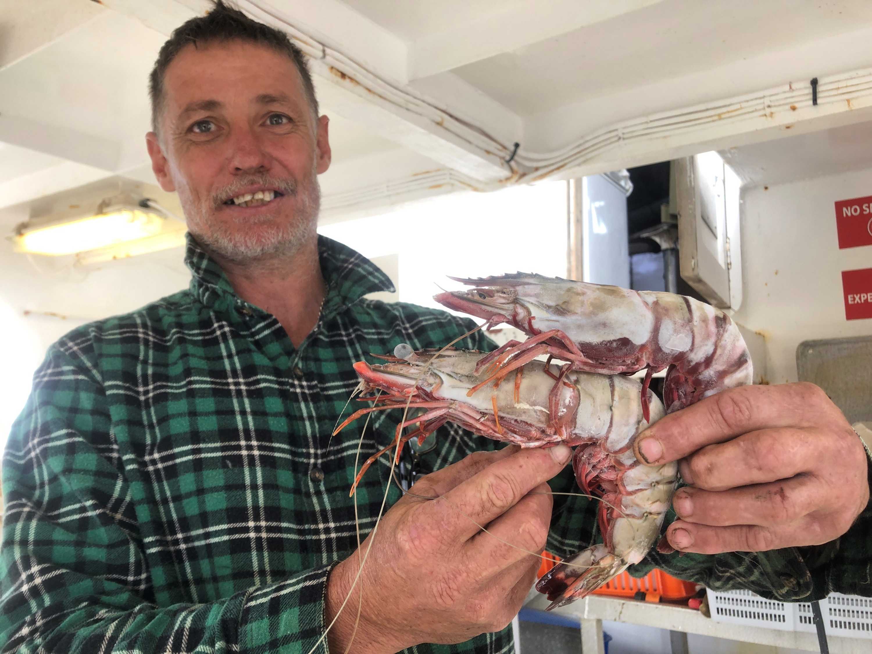 Prawnies pull up in port to ride out wild windy week - ABC listen