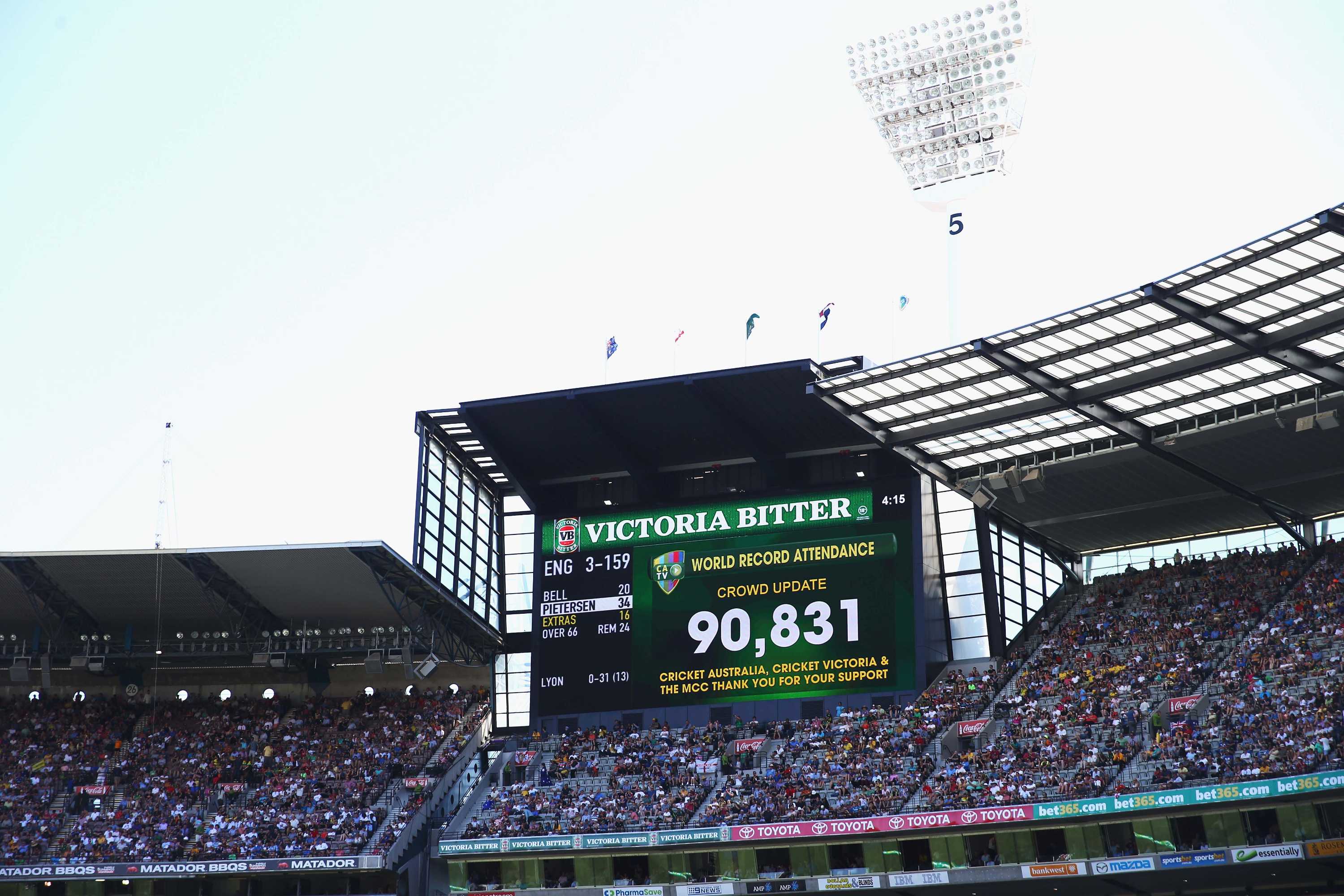 The Ashes: MCG posts record attendance on day one of Boxing Day Test ...