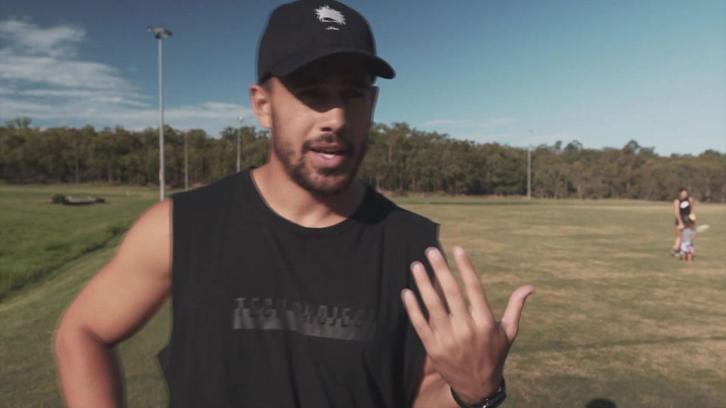 Broncos player Jordan Kahu trains in isolation - ABC News
