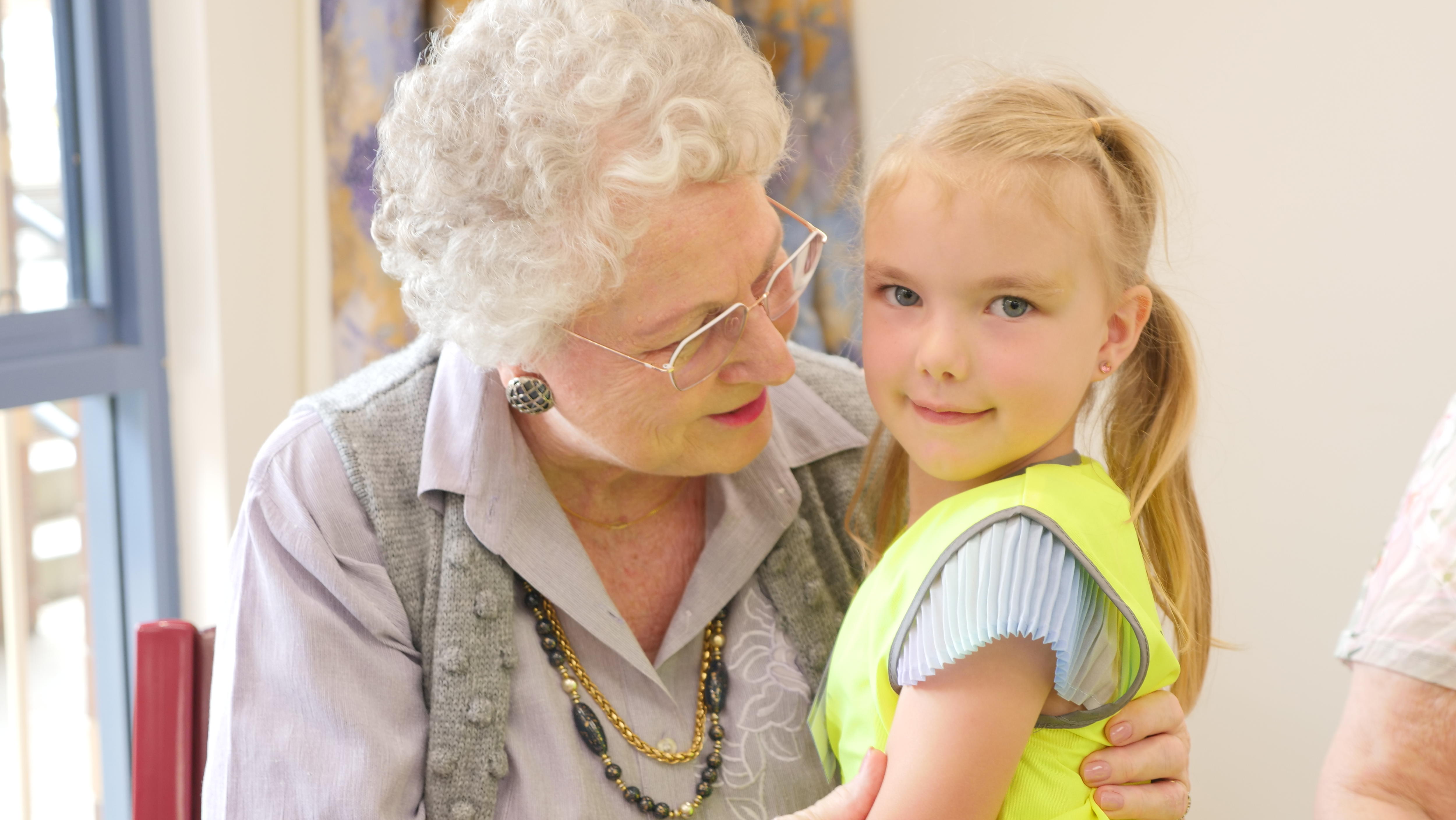 Grand-buddy program returns after COVID-19, linking old and young and ...