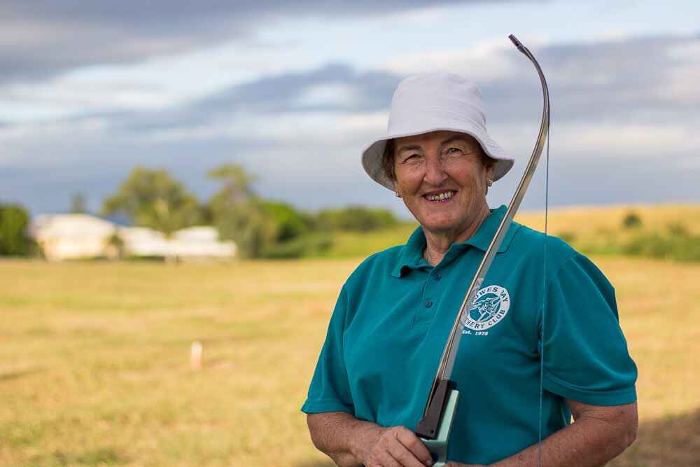 Age no barrier to being a world champion for Townsville archer Dorelle ...