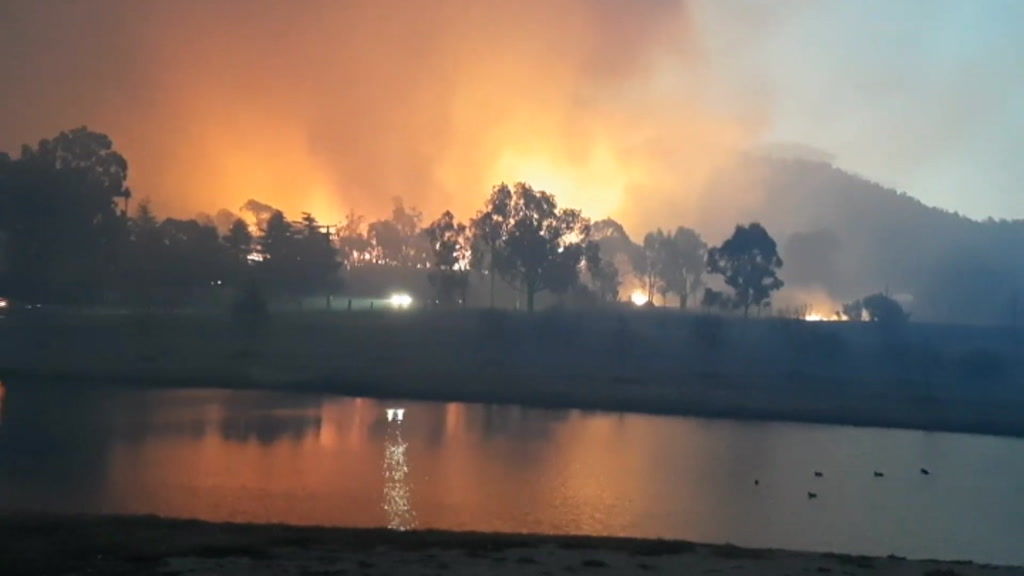 Emergency warning declared for Stanthorpe fire - ABC News