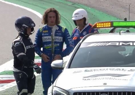 Alex Peroni returns to Hobart after incredible airborne crash at Monza ...