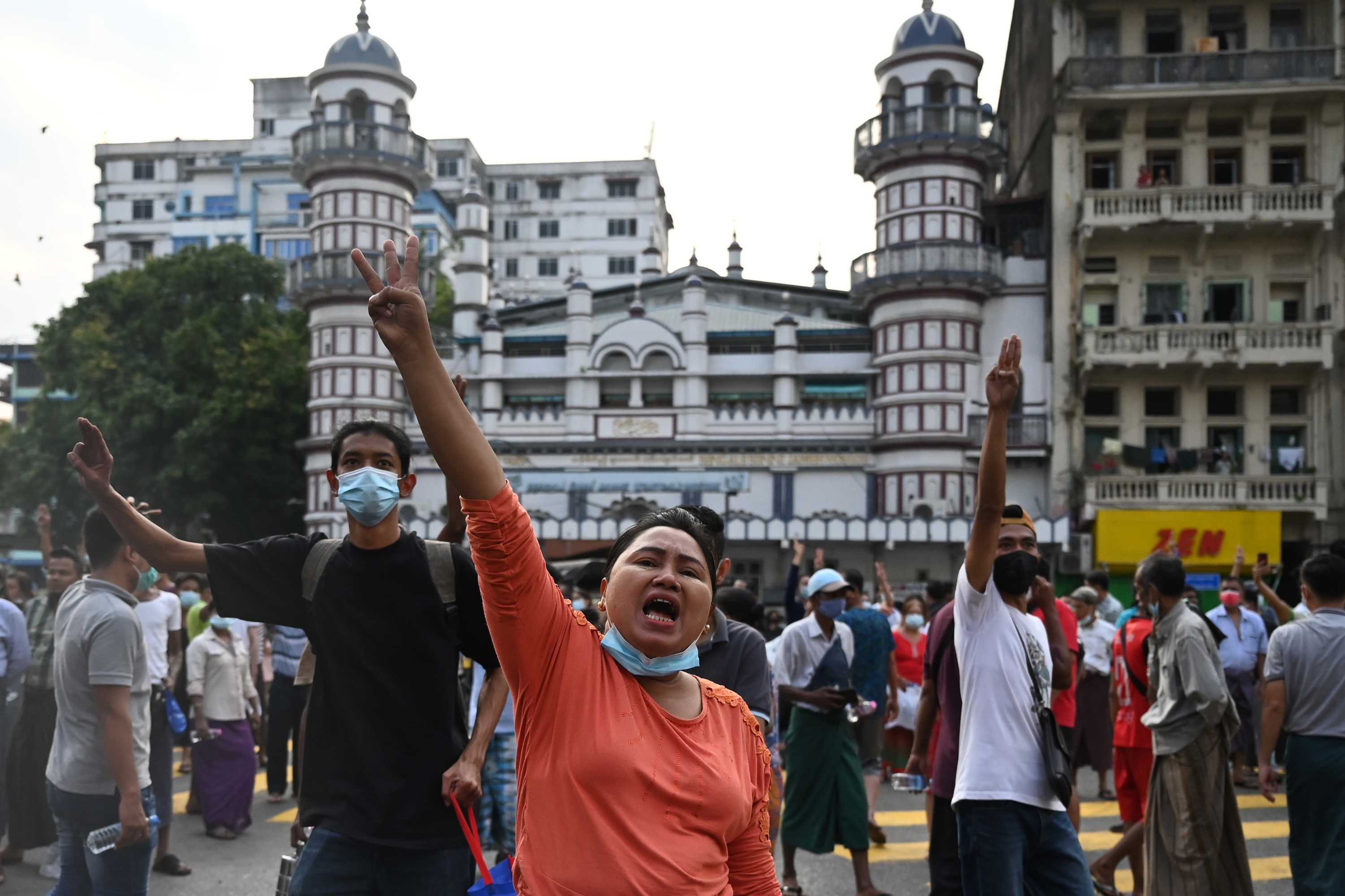 Myanmar protesters take to streets, vowing continued demonstrations ...