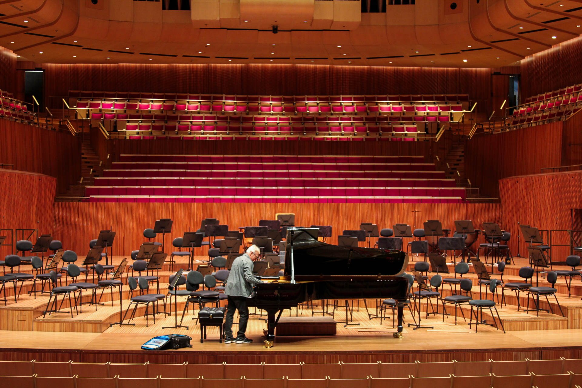 Sydney Opera House piano tuner Terry Harper retires after 40 years ...