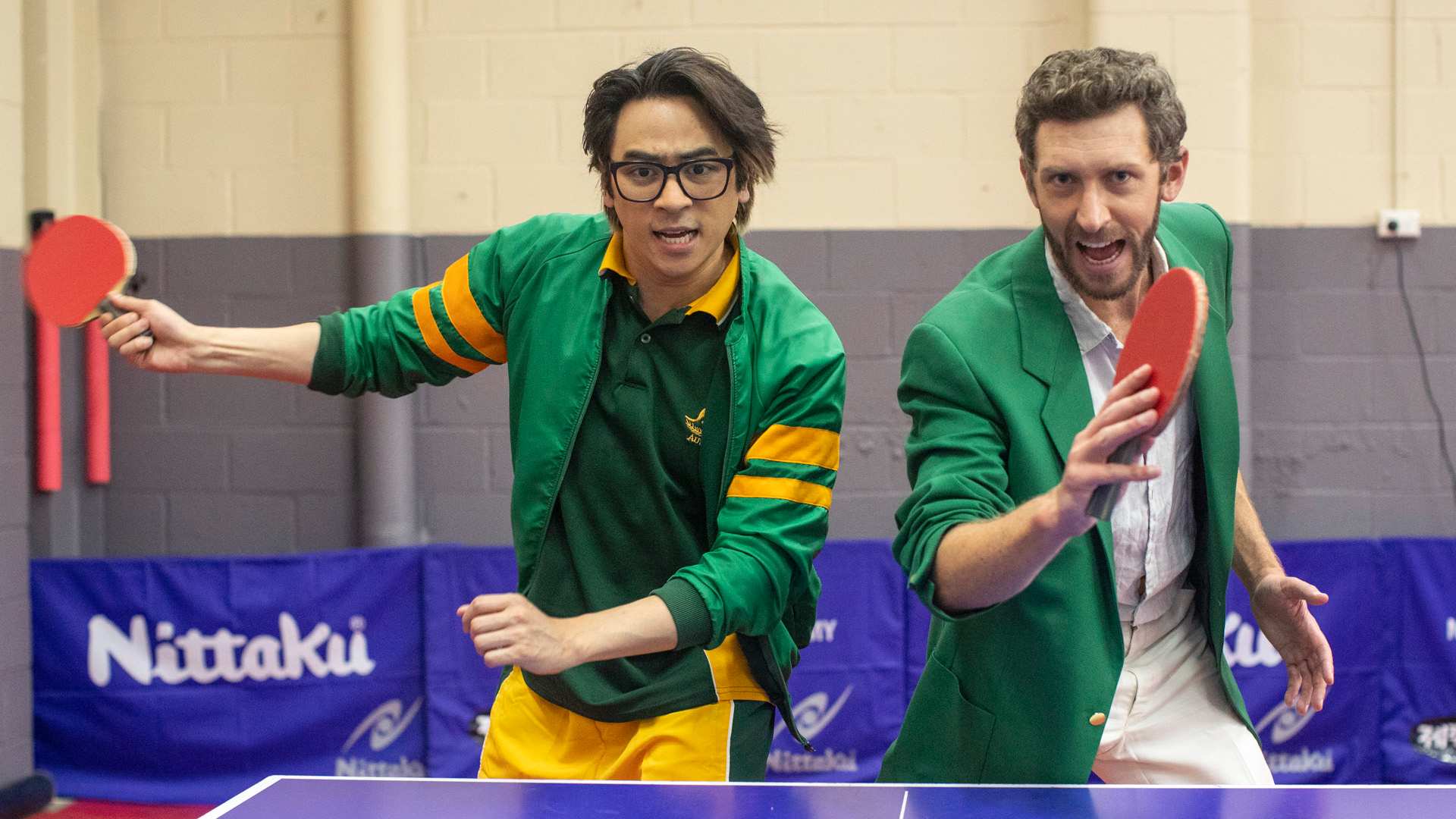 Definitely Olympians! Hobba & VS Table Tennis champion Michelle Bromley ...