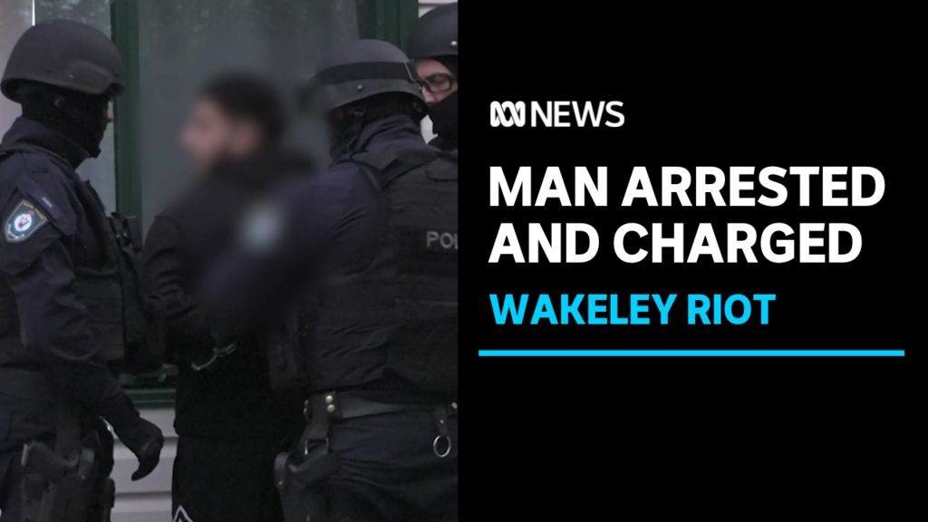 NSW Police lay first charges over riot outside Wakeley church - ABC News