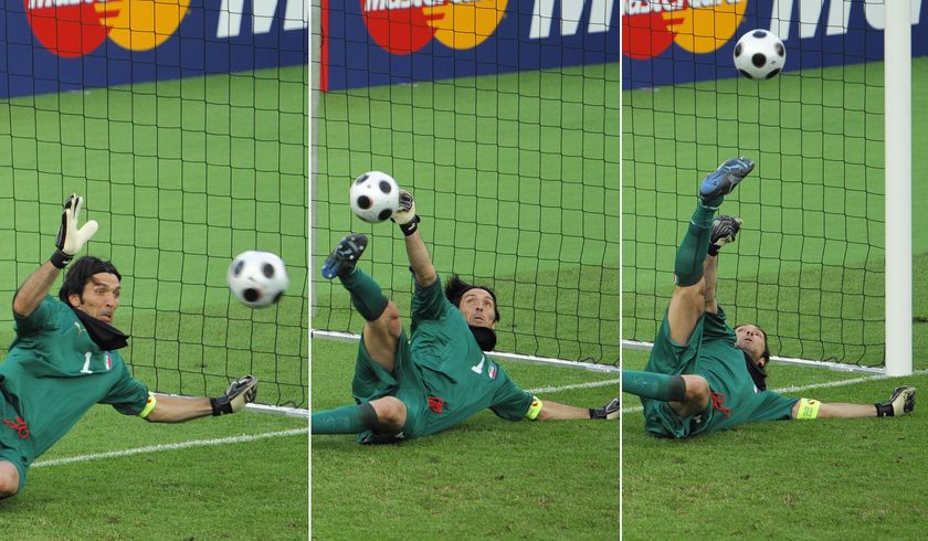 Italians grasp Euro lifeline with Buffon save - ABC News