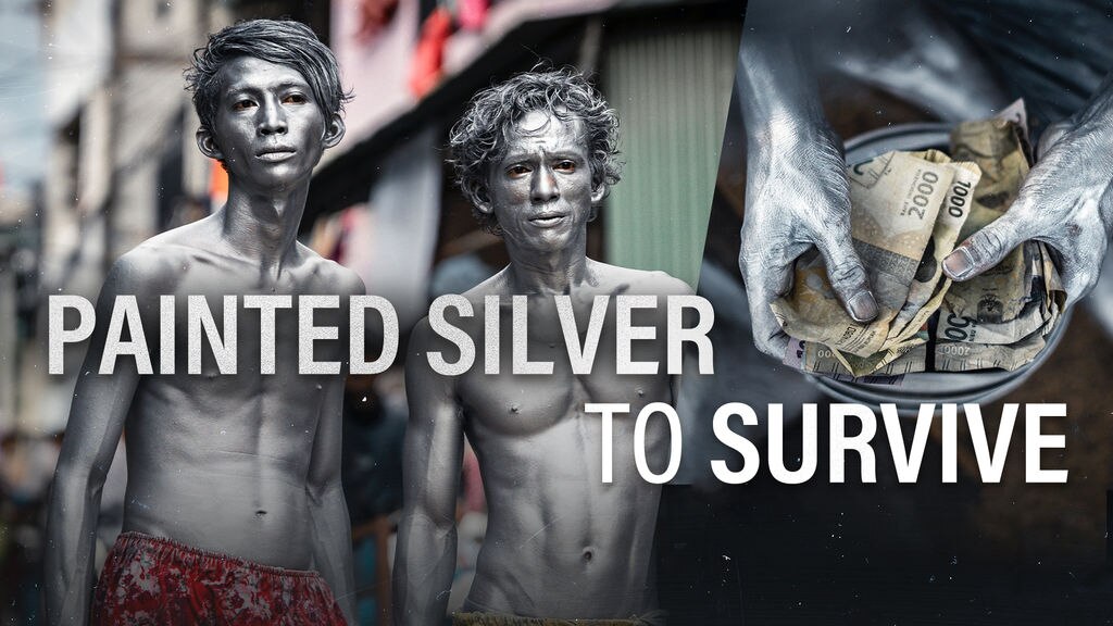 Indonesia’s silver men – begging to survive - ABC News