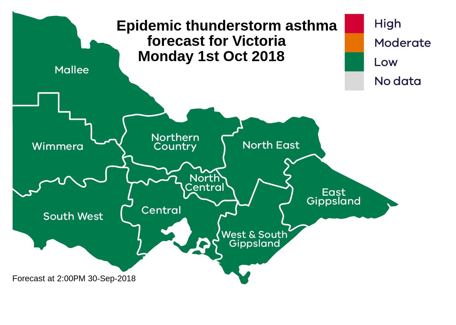 Thunderstorm asthma forecast for Victoria getting better at predicting ...