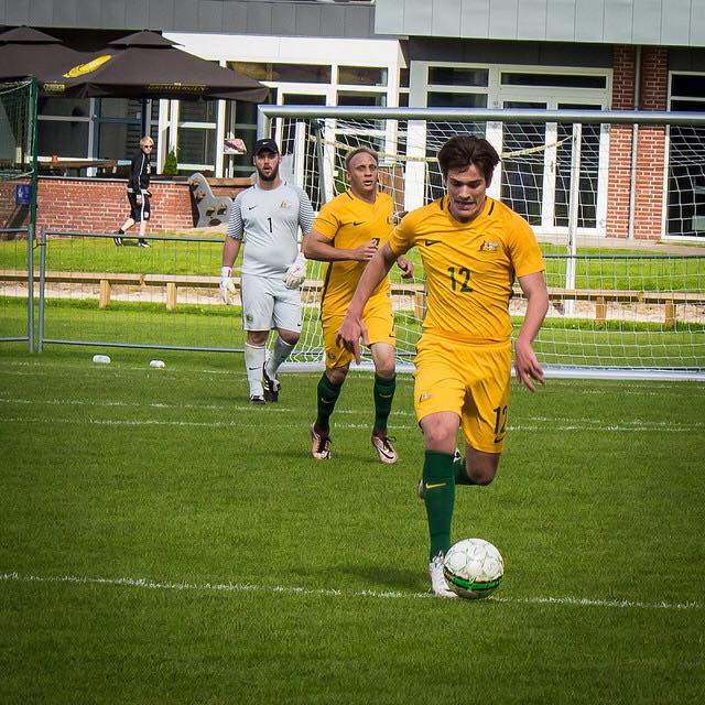 Pararoo Matthew Hearne — aiming for the big-time in soccer and singing ...