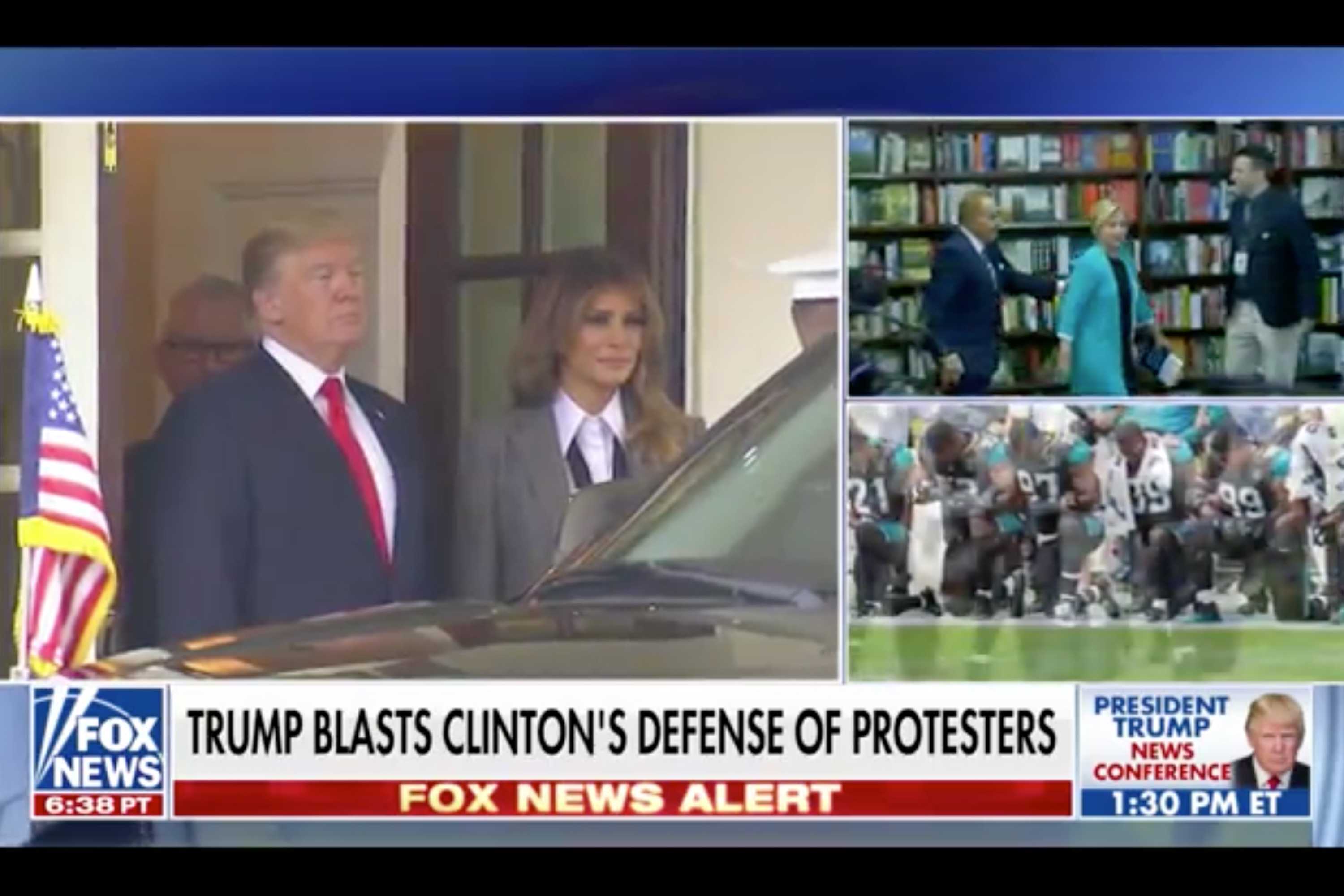 Donald Trump: How the President dominates US network news coverage ...