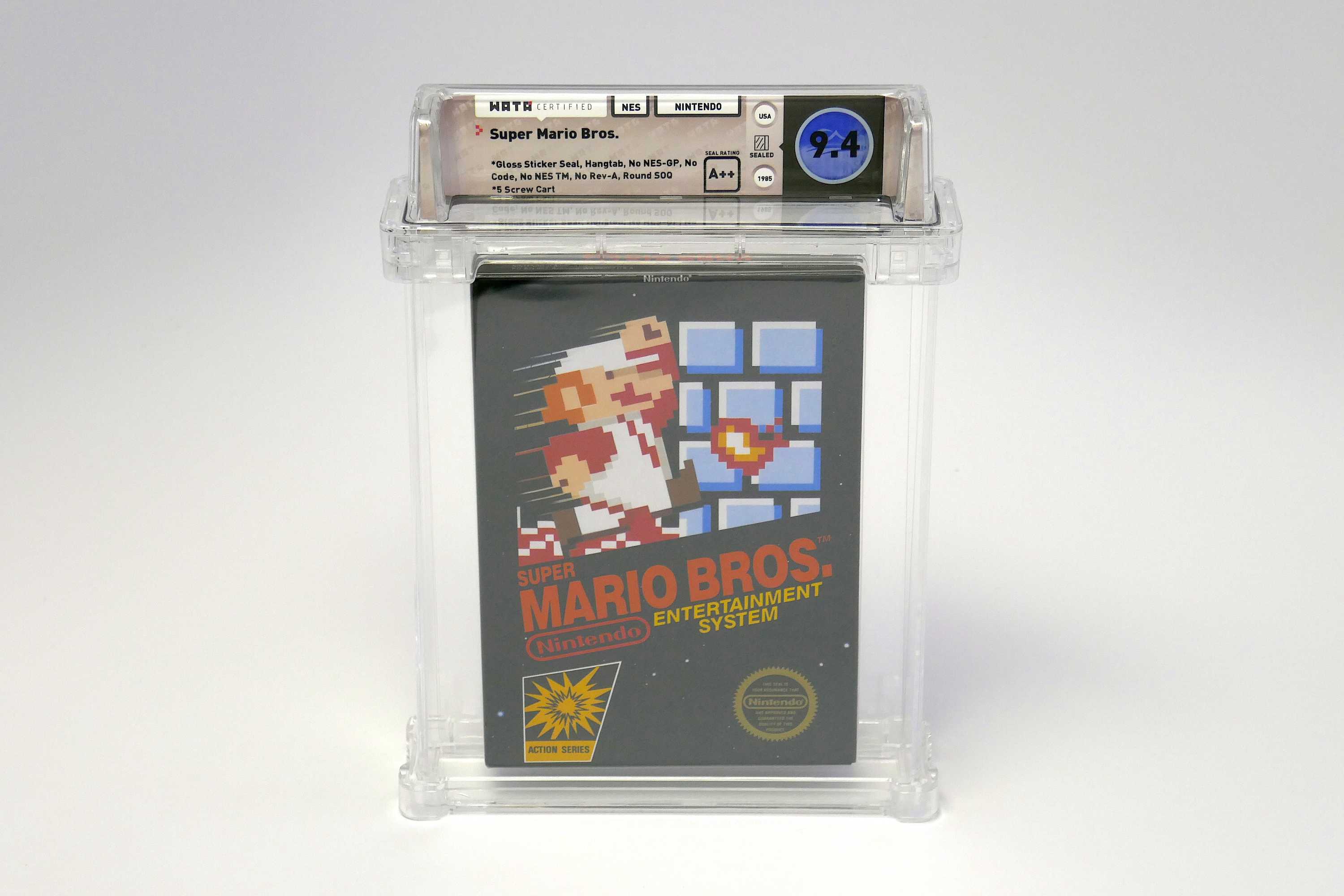 Rare Super Mario Bros 'test launch' copy sells for $140,000 in record ...