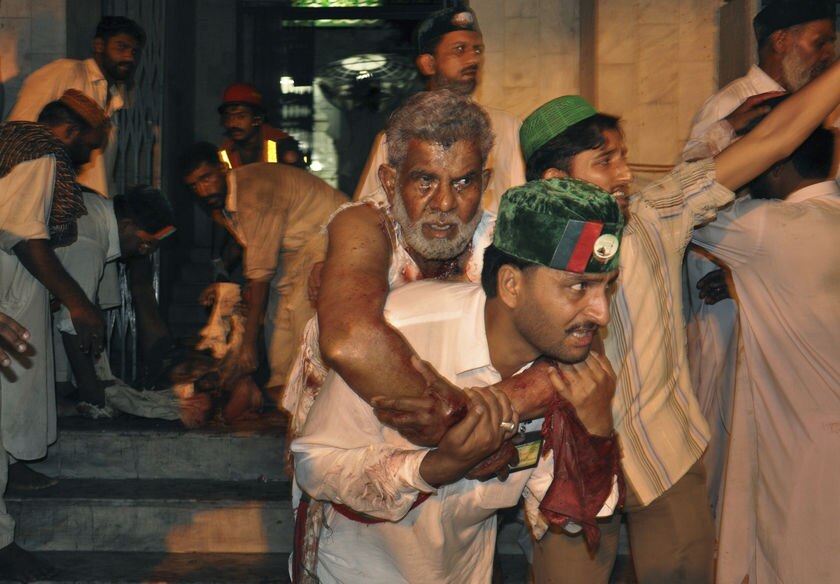 Dozens dead in Pakistani shrine attack - ABC News