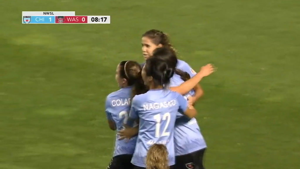 Sam Kerr scores her 18th goal of the year for Chicago Red Stars ...