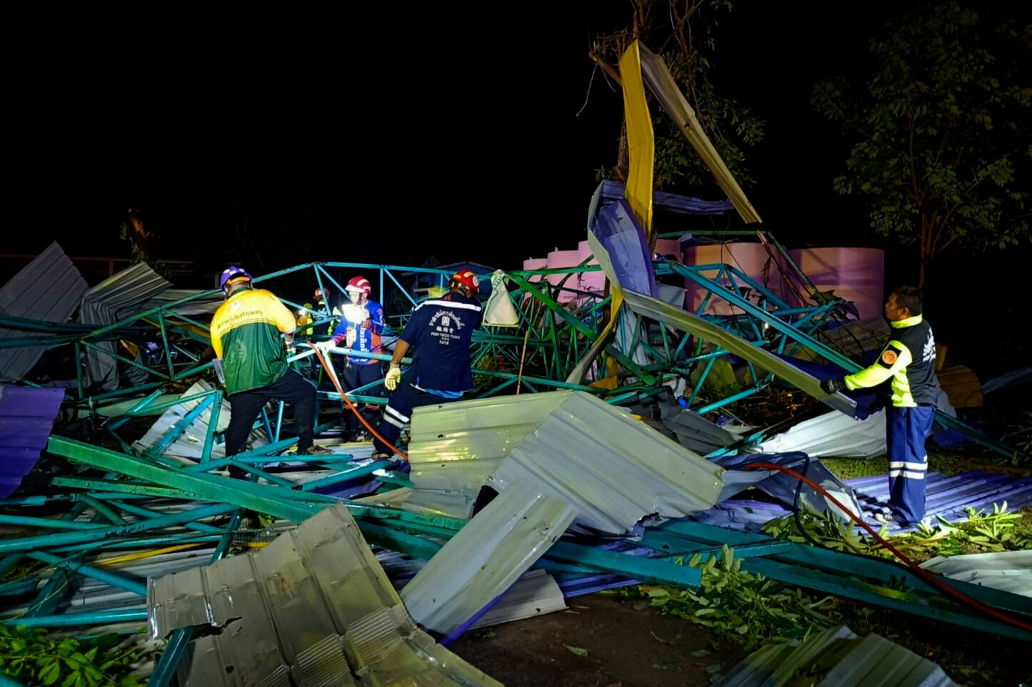 Seven killed, including four children as school roof collapses in Thai ...