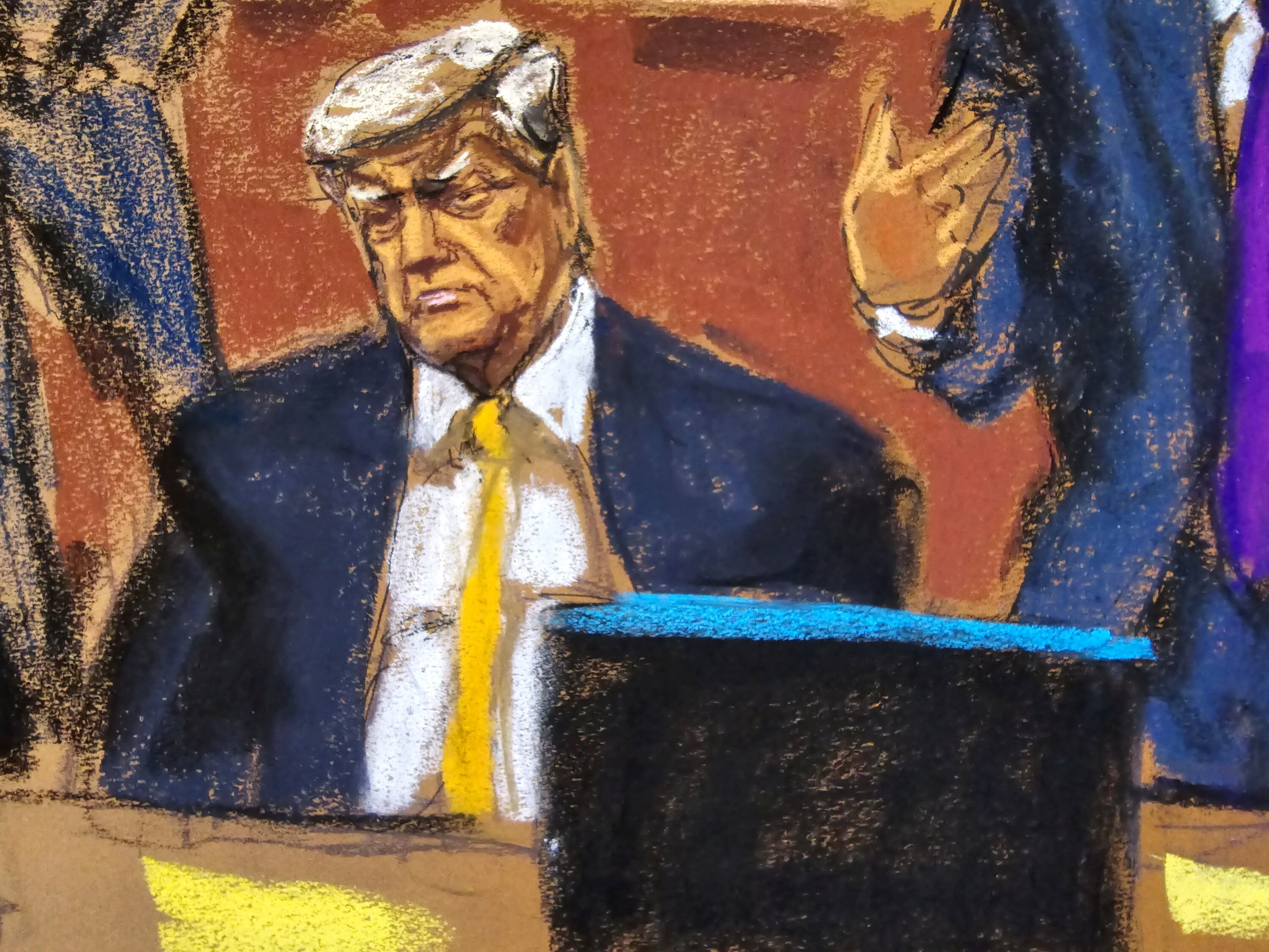 Star witness gives evidence in Trump's first criminal trial - ABC listen