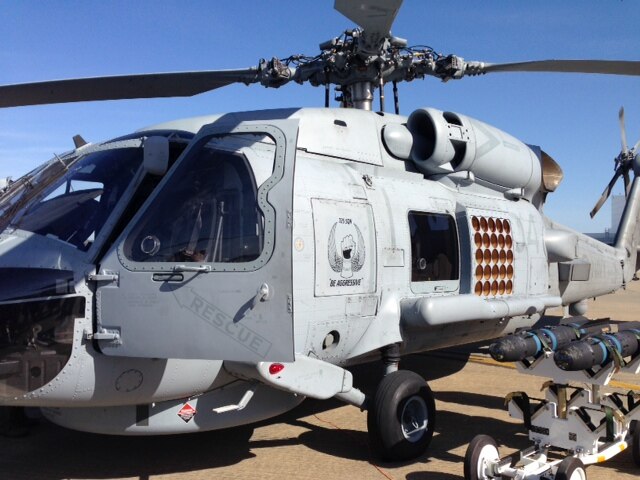 Nowra gets first glimpse of Navy's new Romeo Helicopters - ABC News