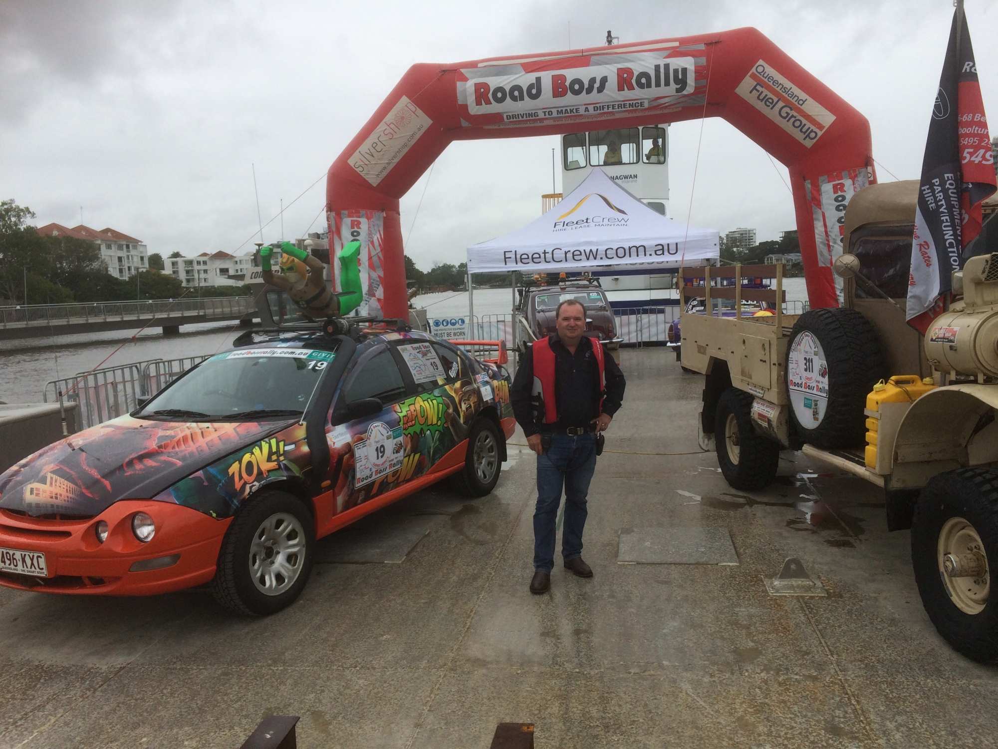 The Road Boss Rally launch - ABC listen