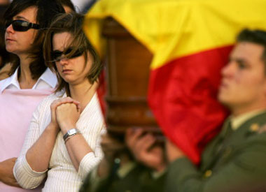 Funerals held for Spanish soldiers killed in Afghanistan - ABC News