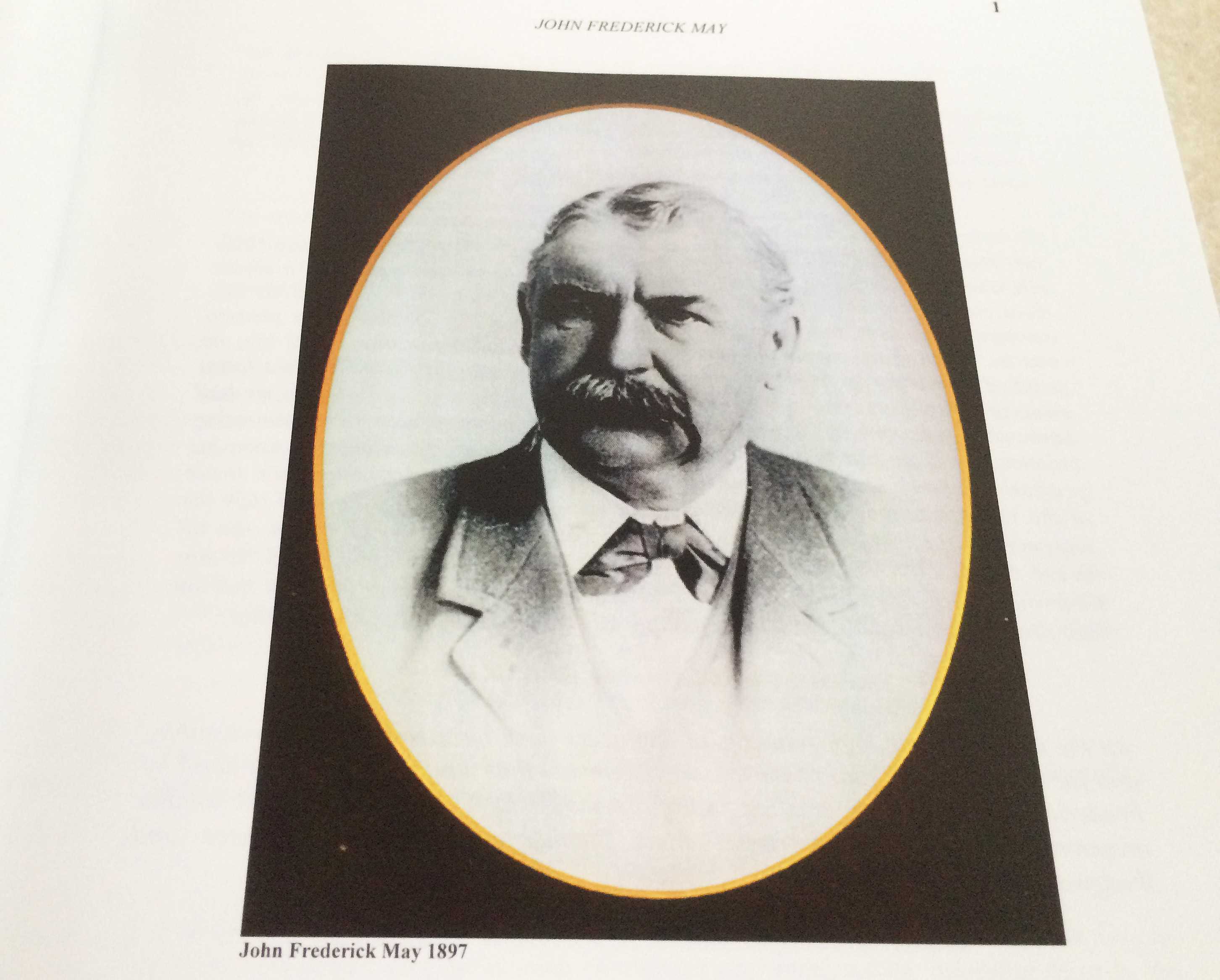 Frederick May: A forgotten 'mechanical genius' remembered in print ...