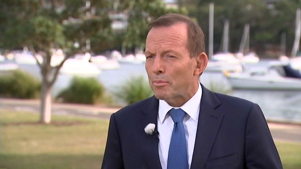 Tony Abbott speaks to the ABC in the final week of campaigning - ABC News