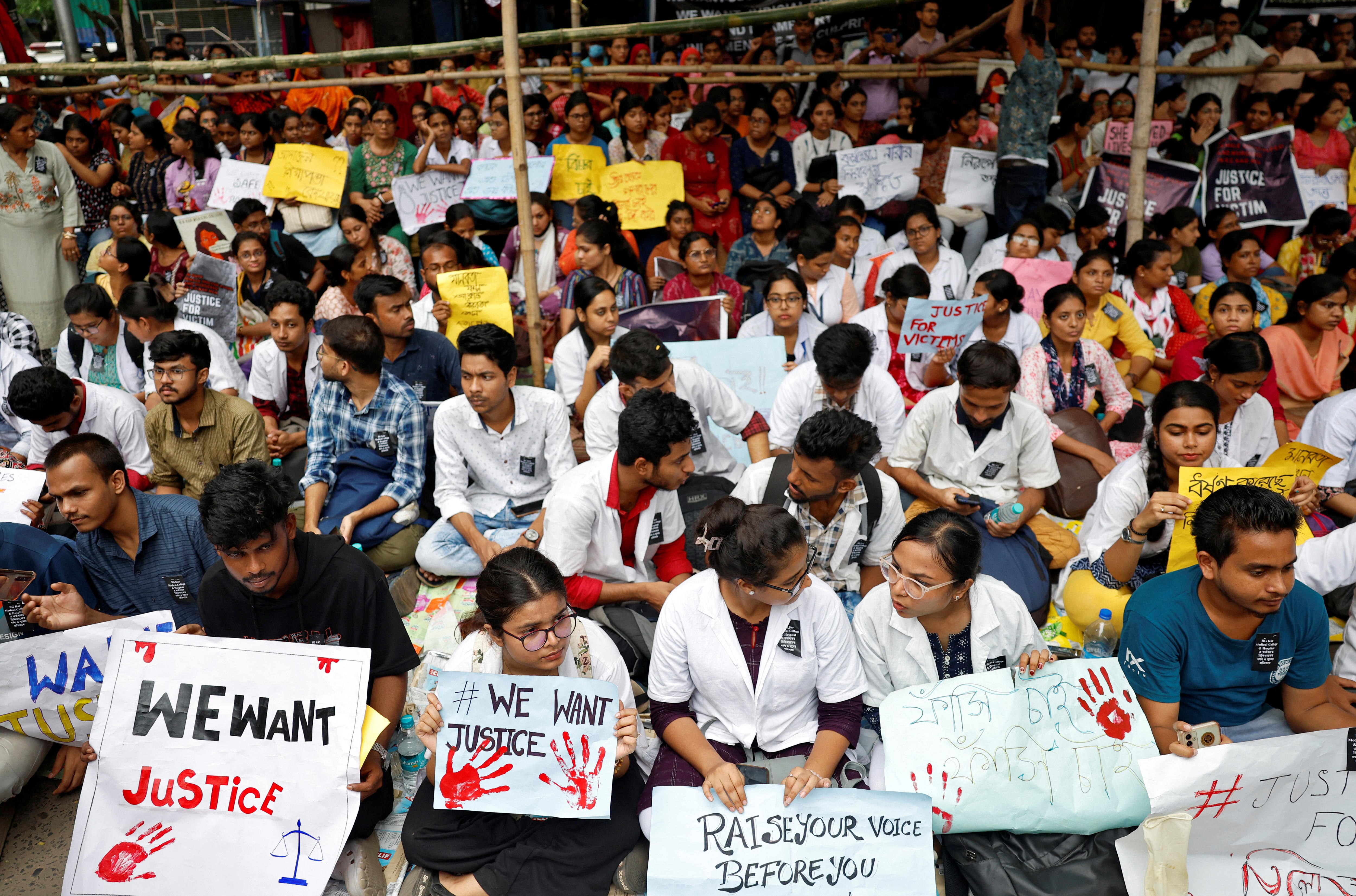 Doctors start 24-hour shutdown in India as protests continue over ...
