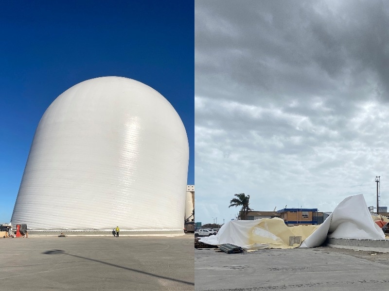 Dome Silo Read Dunning Salt Storage Structure PBC Chicago