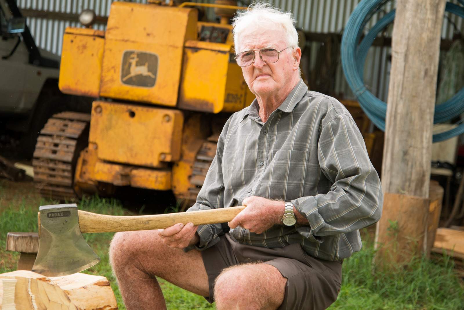 Octogenarian to be inducted into Australian Axeman's Hall of Fame - ABC ...