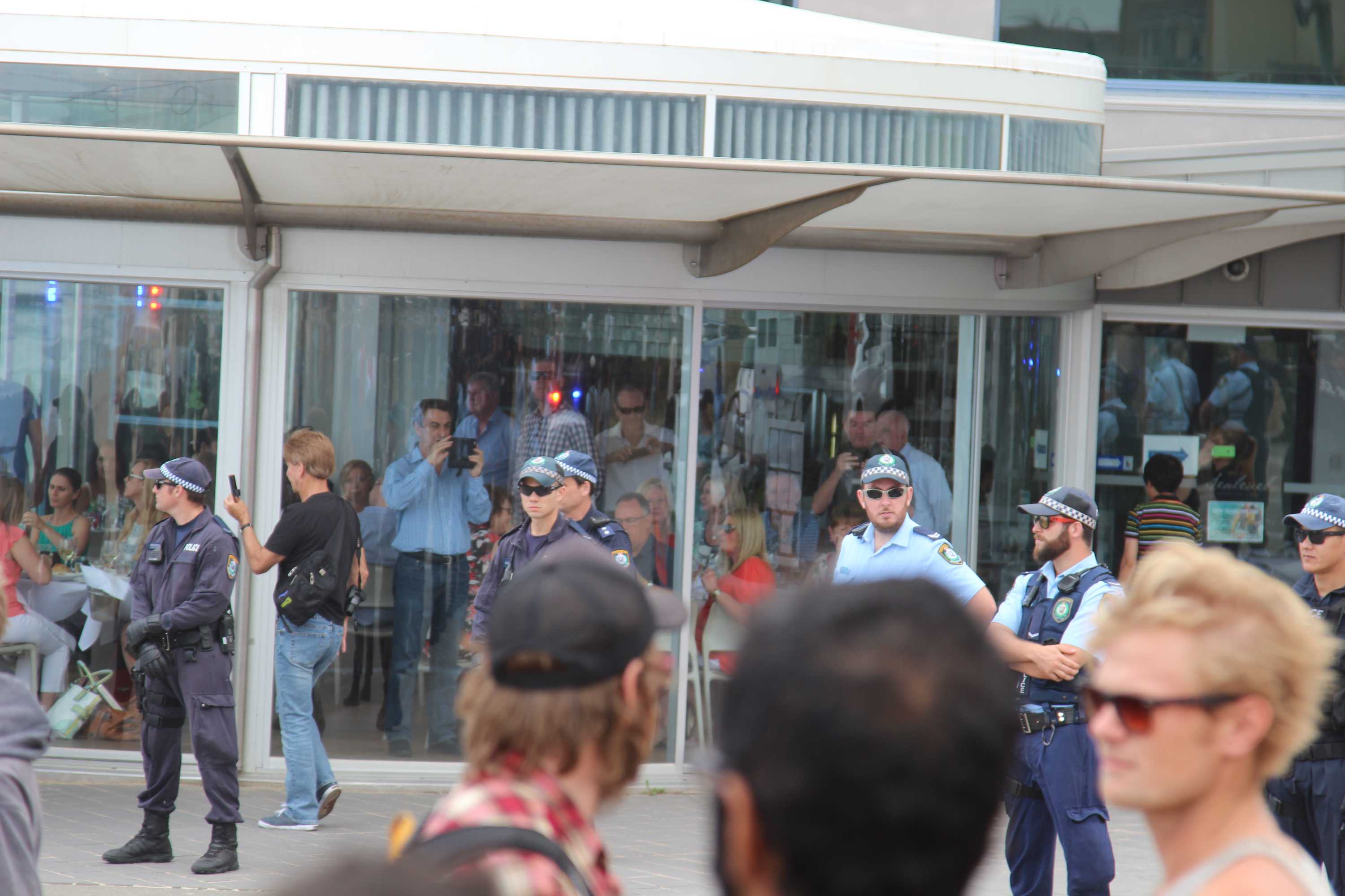 Behind the lines at Cronulla riots memorial protest - triple j