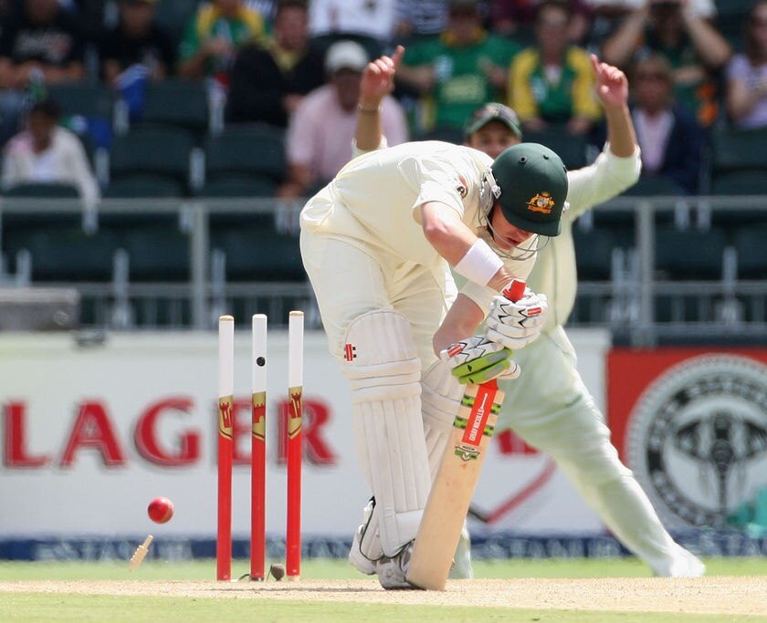 Australia seven down in quick succession - ABC News
