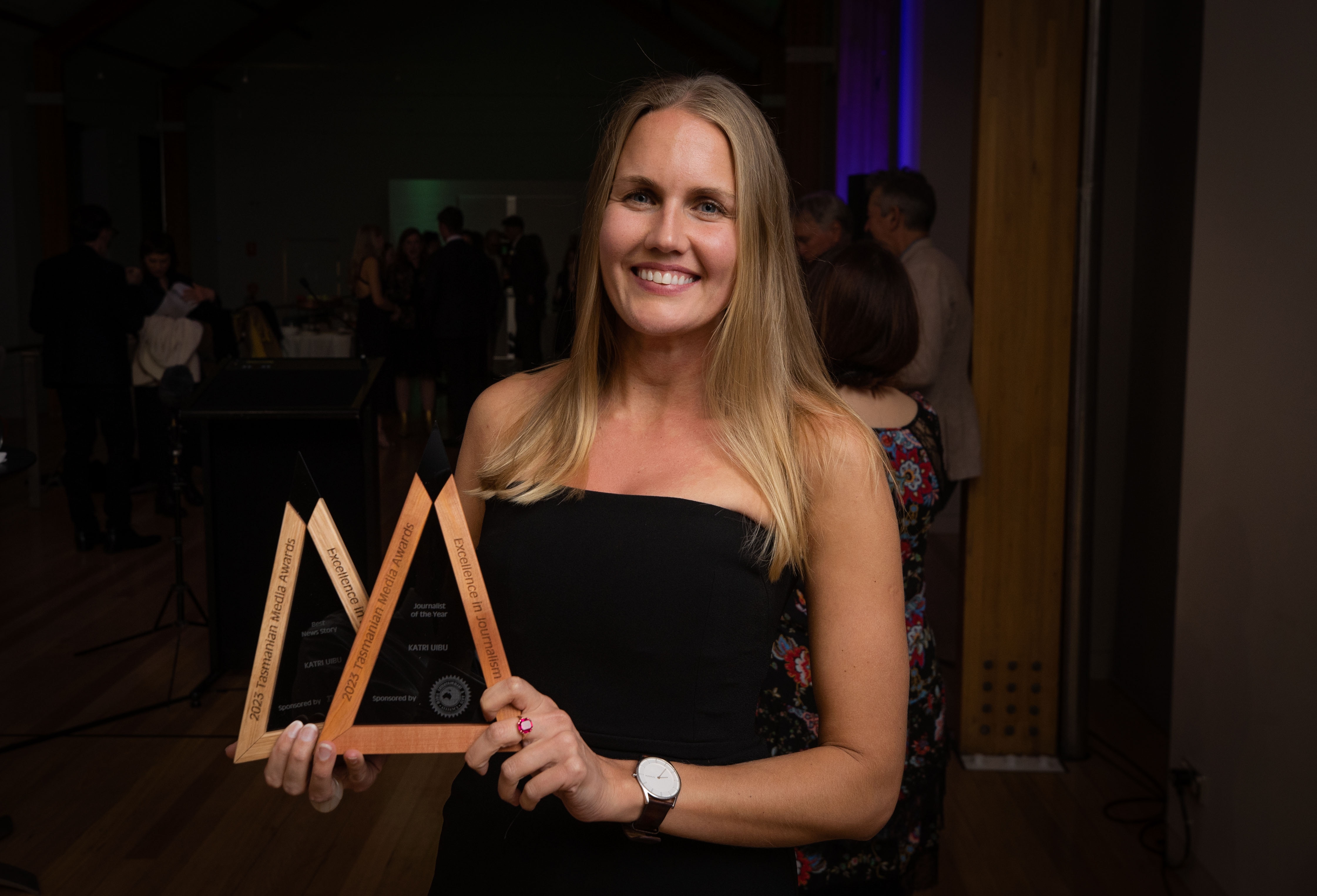 ABC News reporter Katri Uibu named journalist of the year at Tasmanian ...