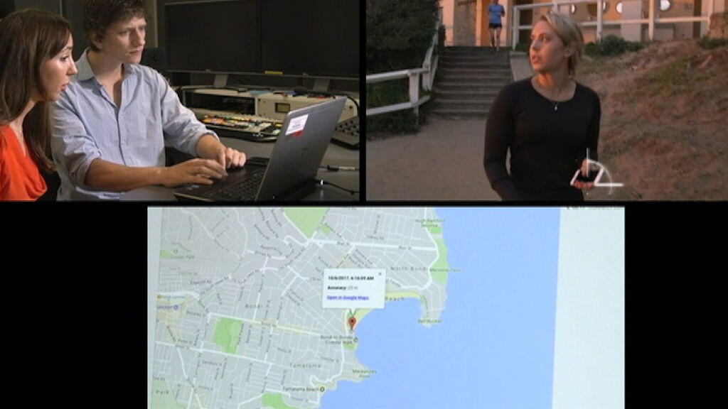 Elise Worthington's every move is tracked from her phone - ABC News