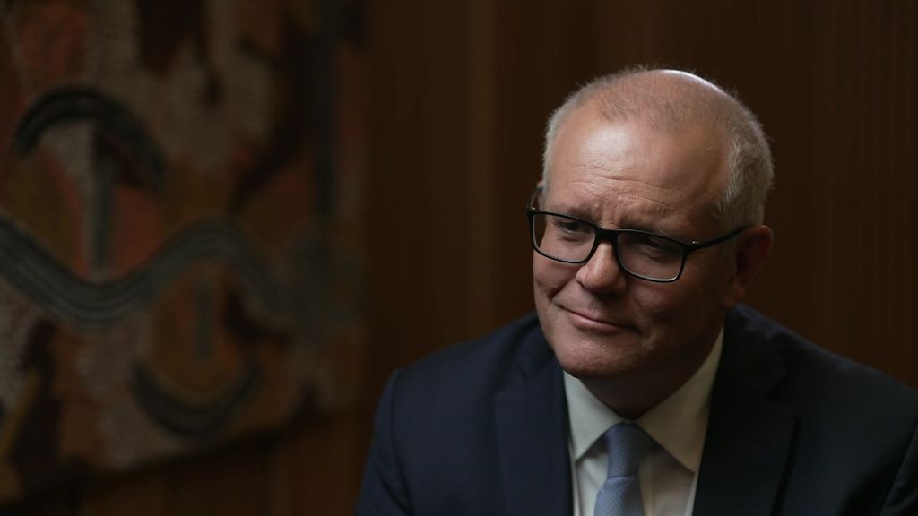 Scott Morrison speaks to the ABC after his meeting with Donald Trump ...