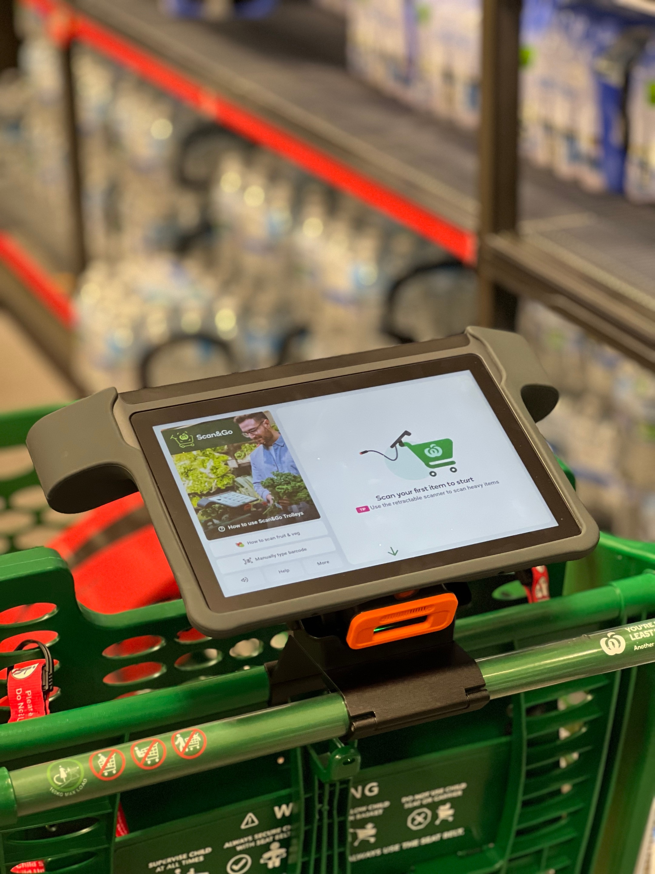 The tech company behind Woolworths 'smart' shopping trolleys says they could help you buy more ...