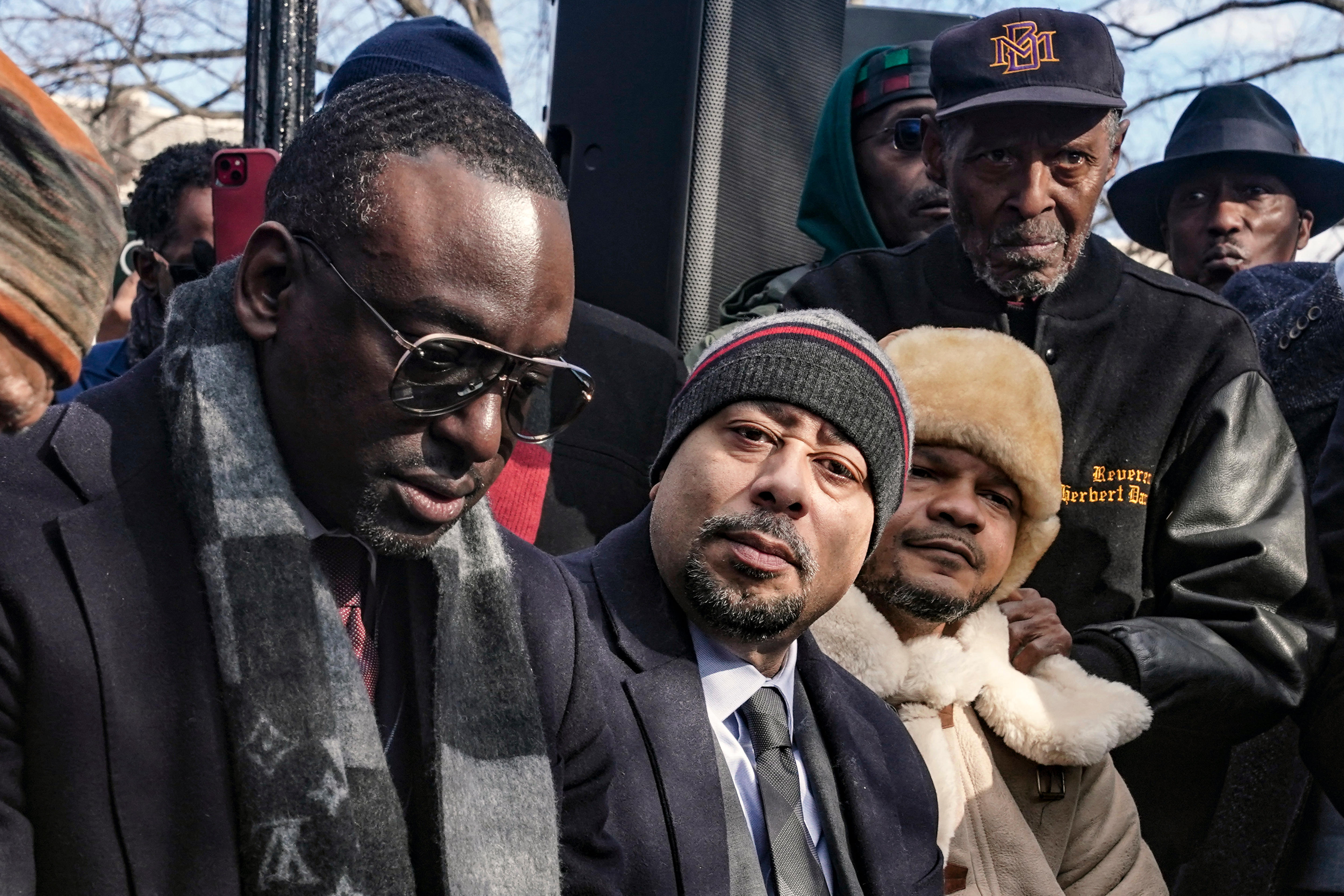 Hundreds gather near New York's Harlem to commemorate gate for ...
