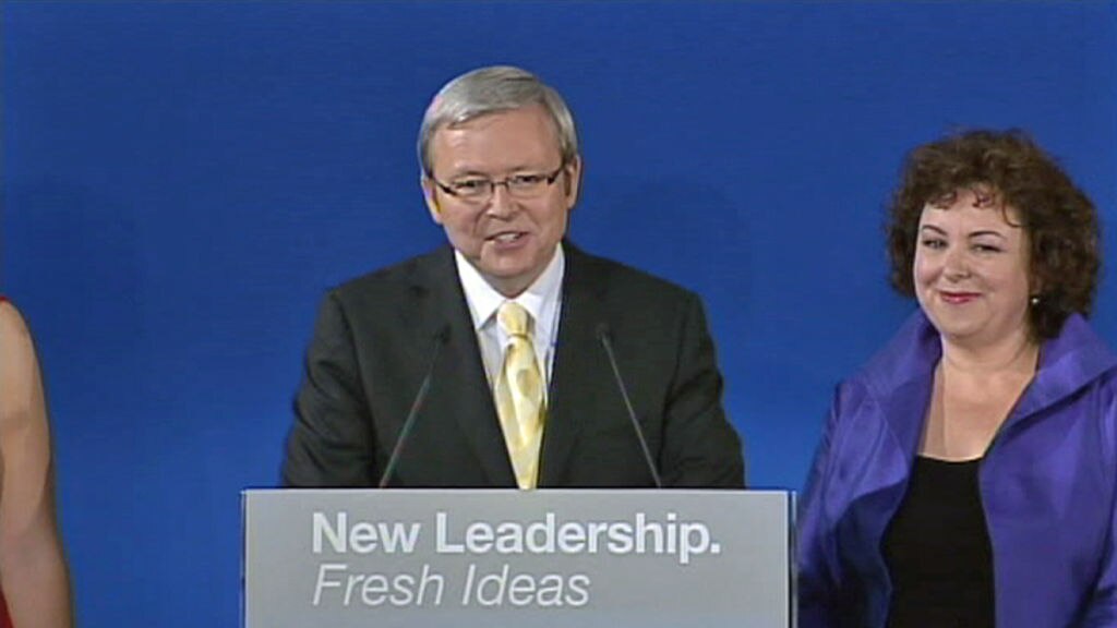 A look back on Kevin Rudd's successful election campaign in 2007. - ABC ...