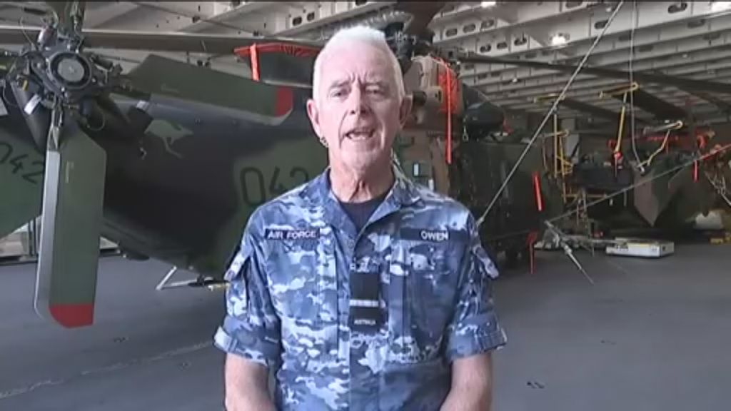 RAAF Air Commodore Richard Owen insists the confrontation was 'friendly ...