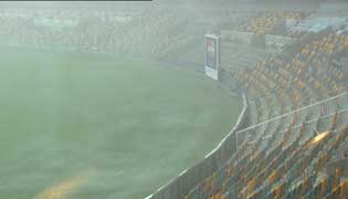 Gabba pitch at weather's mercy - ABC News